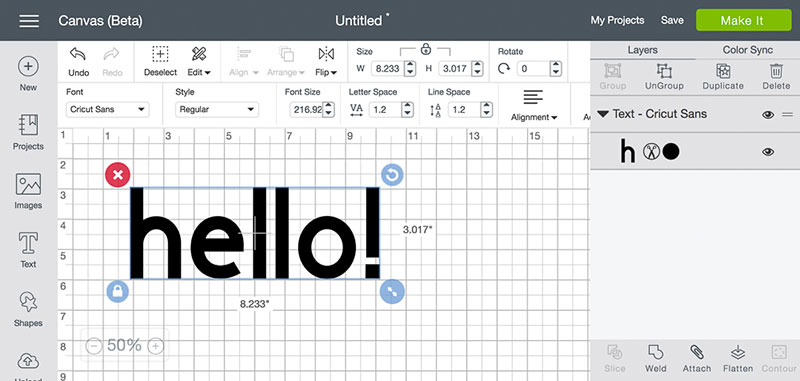 Working With Fonts In Cricut Design Space Cricut