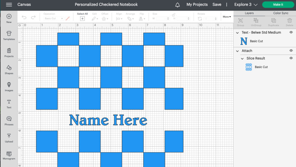 An easy personalized notebook in 3 steps – Cricut